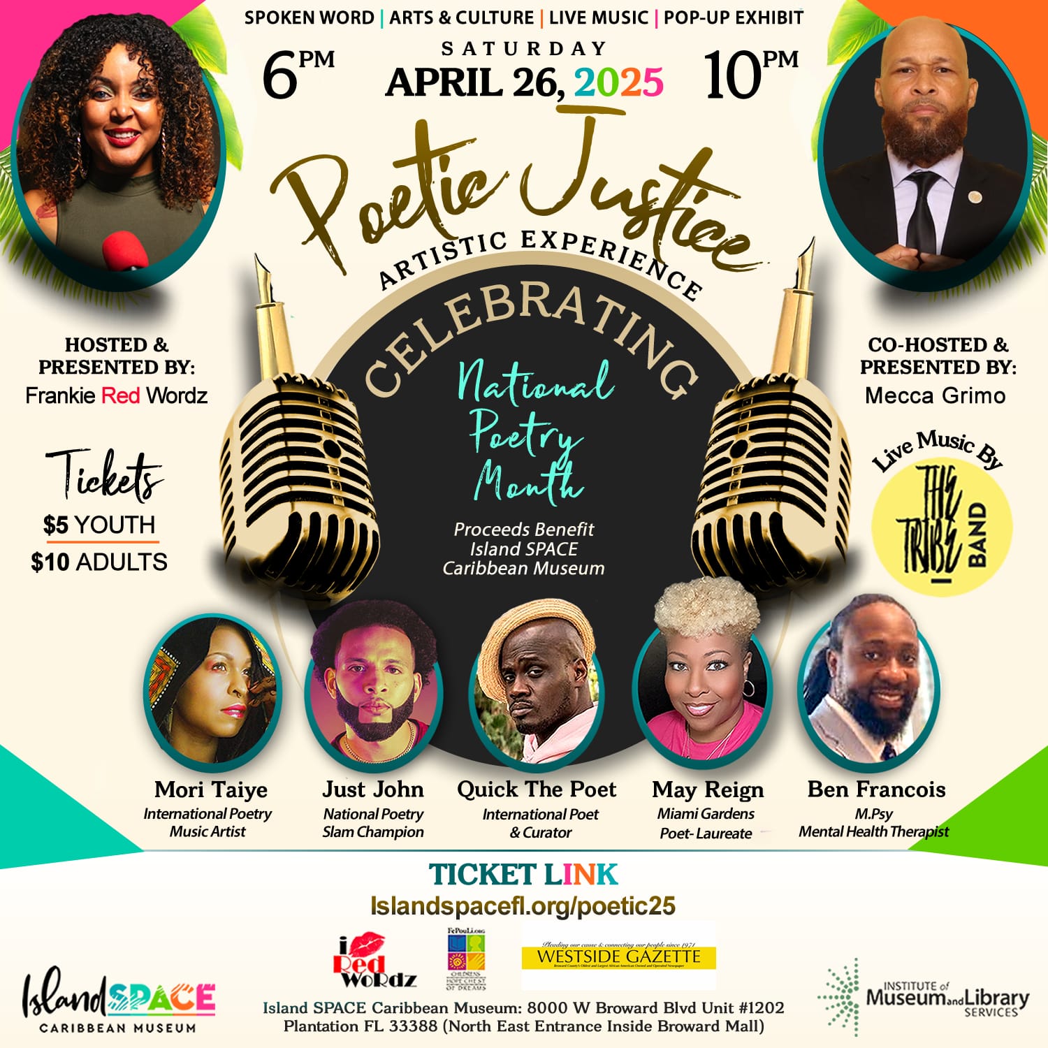 Poetic Justice: An Artistic Experience – Island SPACE